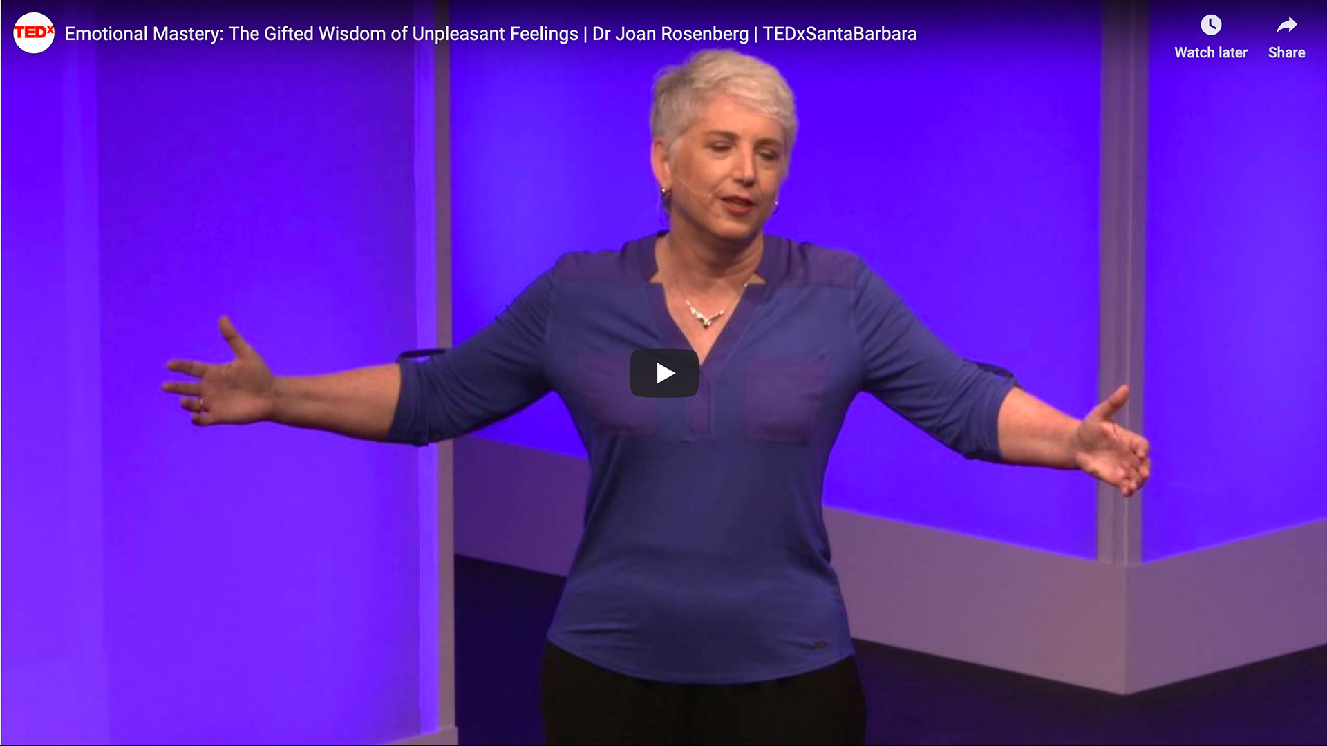 Joan Rosenberg | The Gifted Wisdom of Unpleasant Feelings